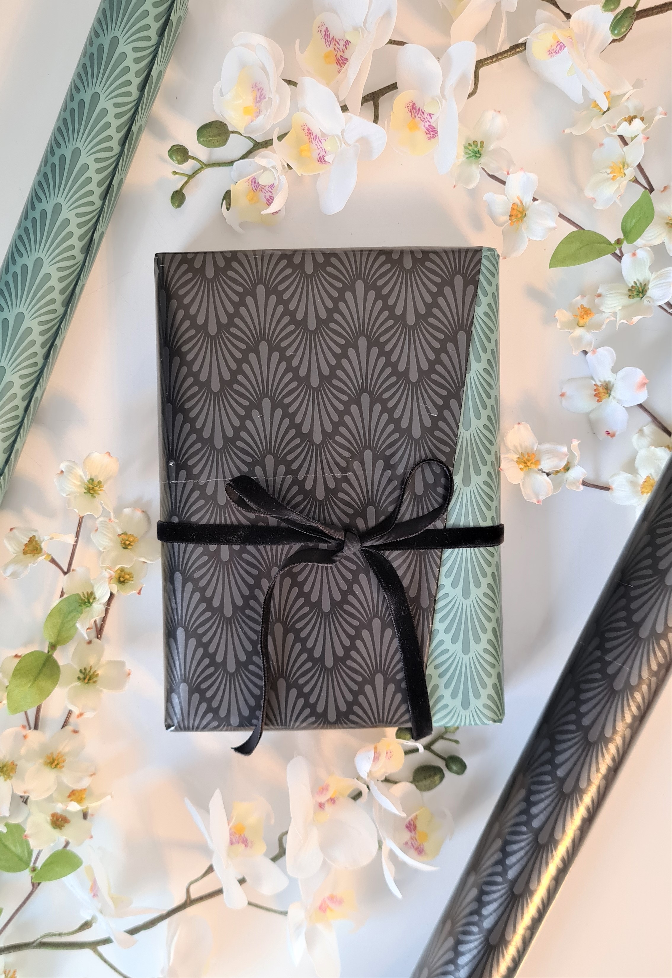 Paketinslagning dubbla papper – Festligatips blogg